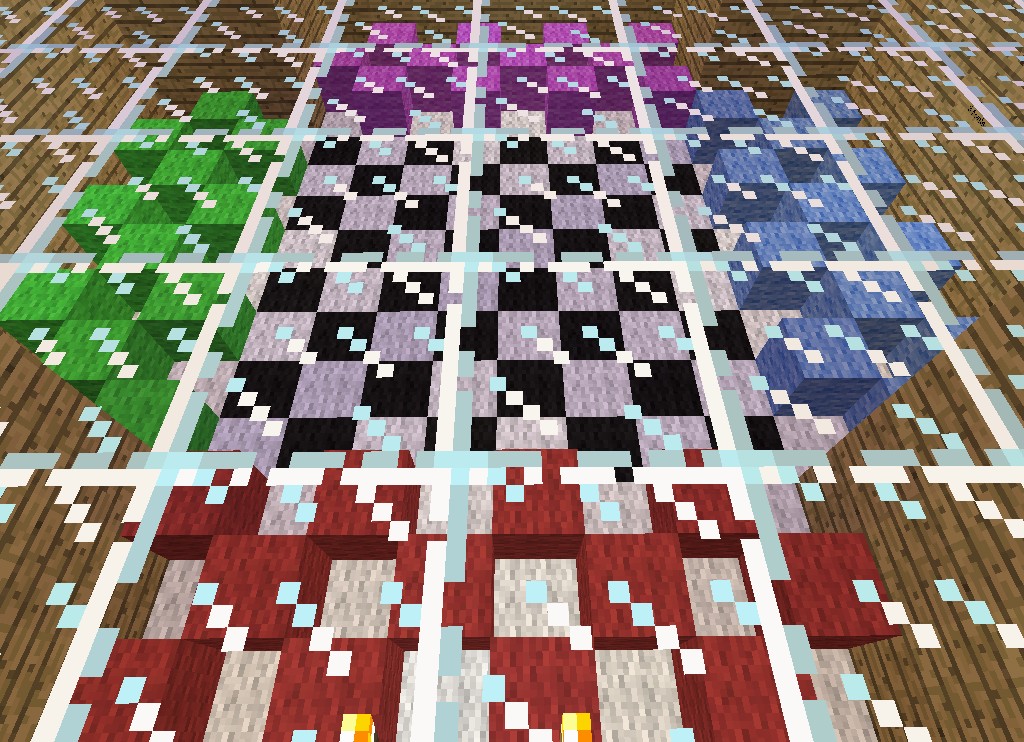 Checker Board - Play Checkers in Minecraft! *Update* Added 4 Player ...