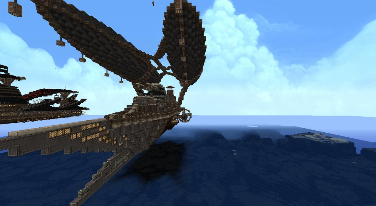 Ark-tech Imperial Warship: The Helios Minecraft Map