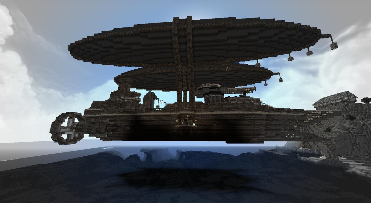 Ark-tech Imperial Warship: The Helios Minecraft Map