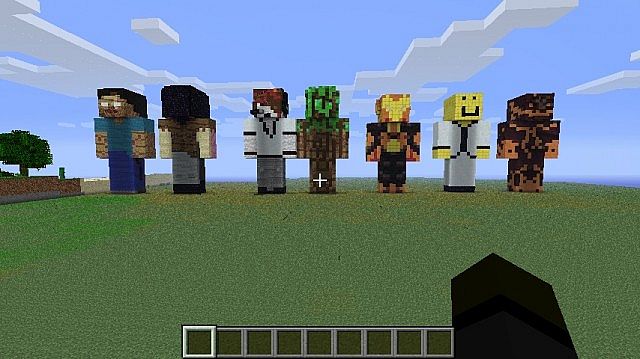 Minecraft Pictures Of People