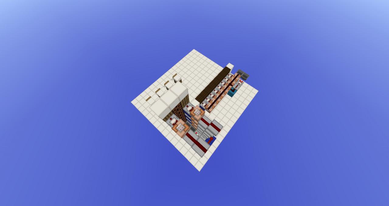 Sequential Counter with Command Blocks - Very Compact and Cool [1.5!] Minecraft Map