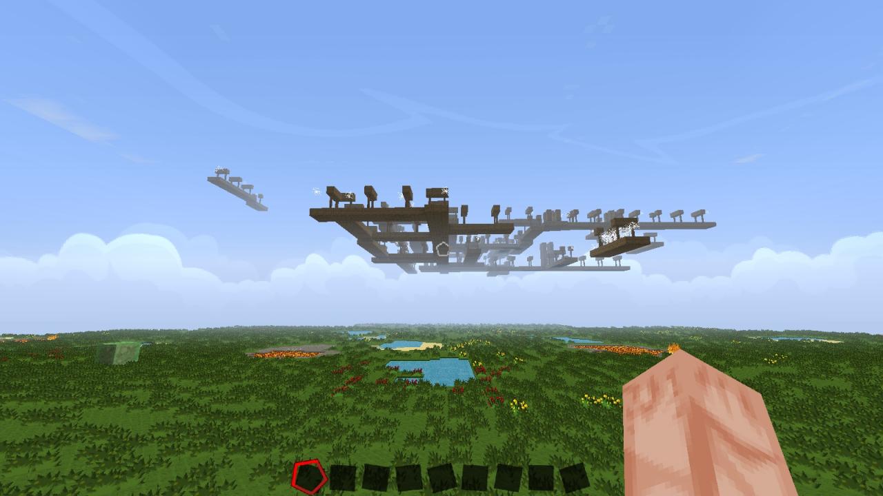 Improved SuperFlat Survival Minecraft Map