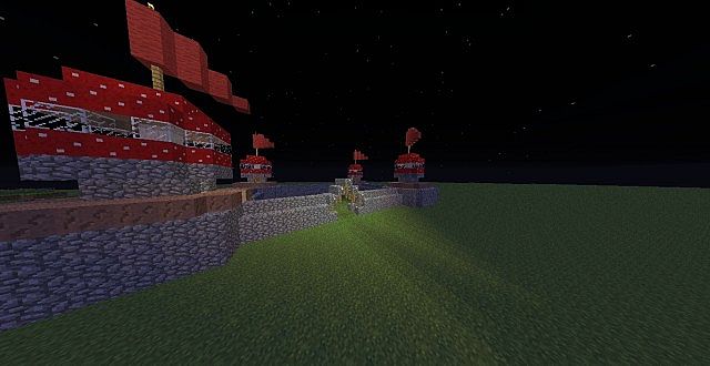 Mushroom Castle Minecraft Map