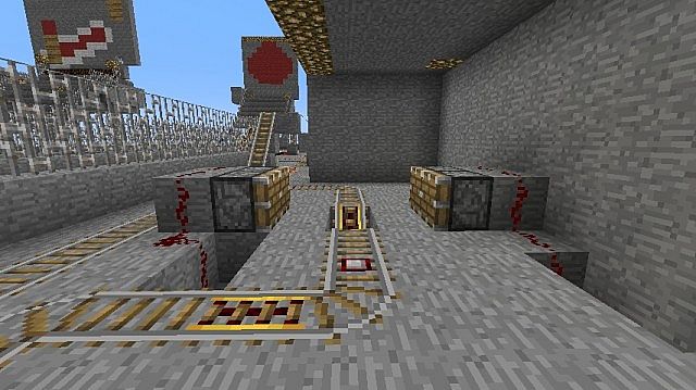 [Redstone Miningame][1.5 Compatible] Race track by blauweke Minecraft Map