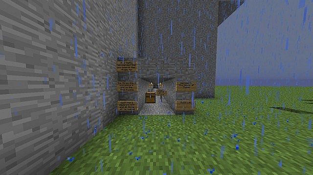 House of Three Minecraft Map