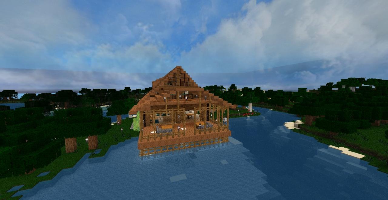 Waterfront home Minecraft Map