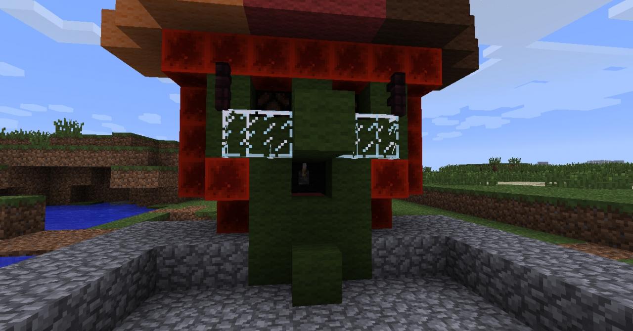 Grandma Creeper Entrance Minecraft Map