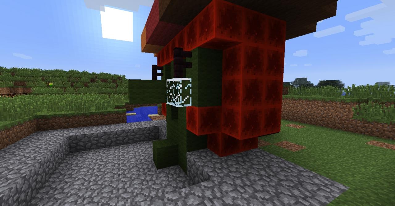 Grandma Creeper Entrance Minecraft Map