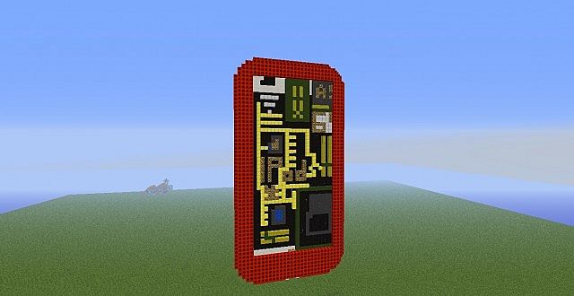 IPod touch 5th generation Minecraft Map
