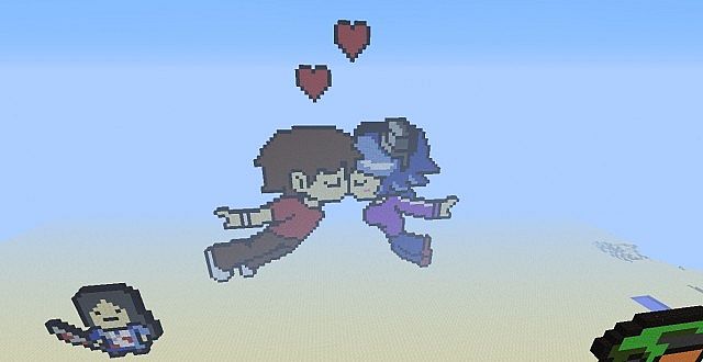 Pixel Art map Minecraft Map