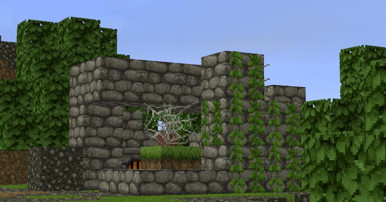 "Old Medieval Village" Minecraft Map