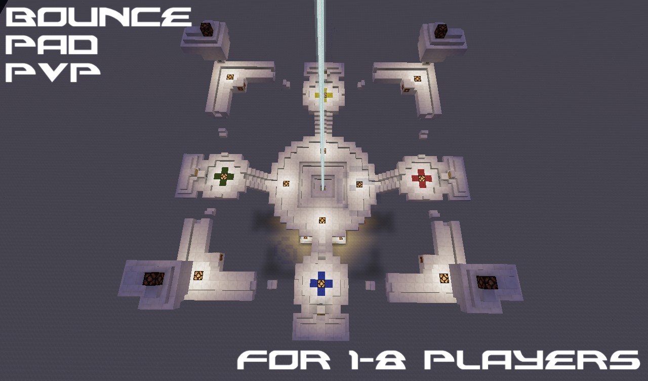 Bounce Pad PvP Minecraft Map