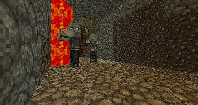 Zombie King`s dungeon Minecraft Map