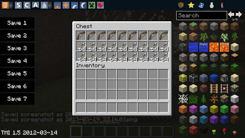 bow arena Minecraft Map