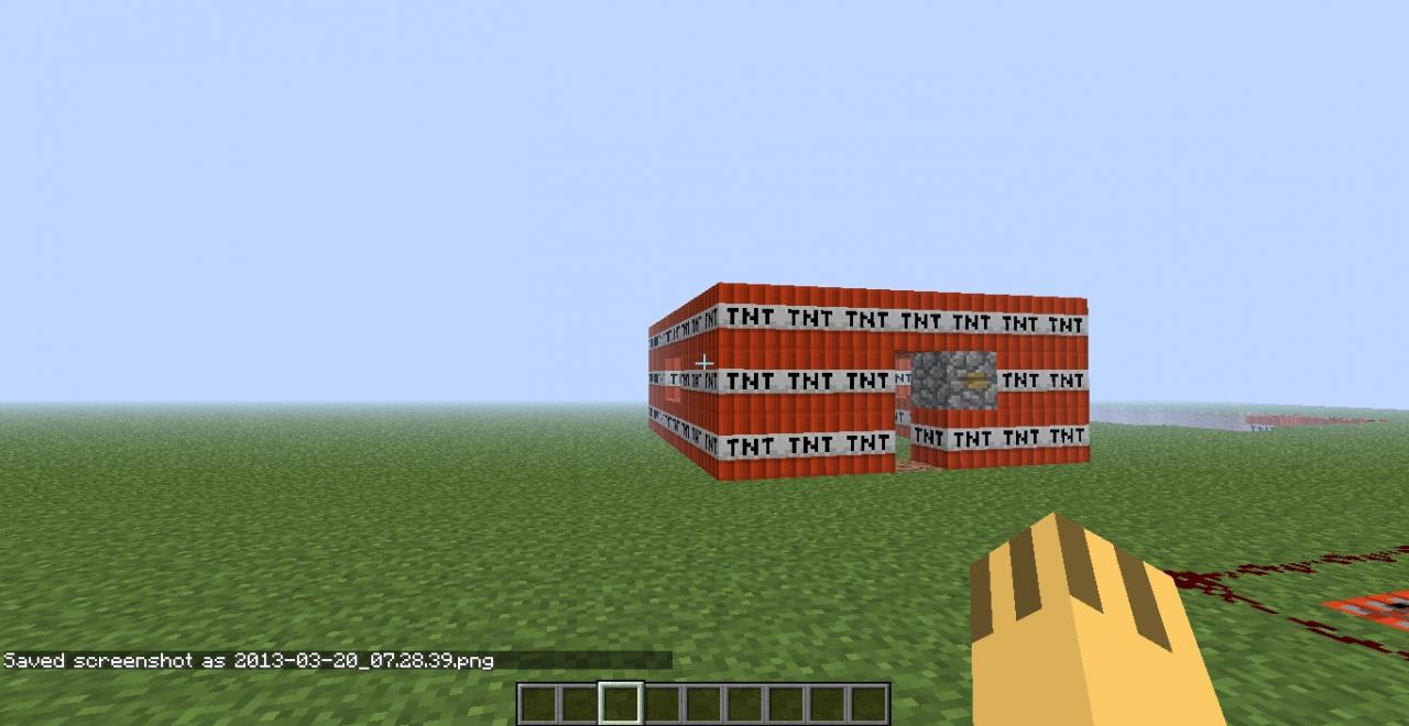 tnt world Minecraft Map