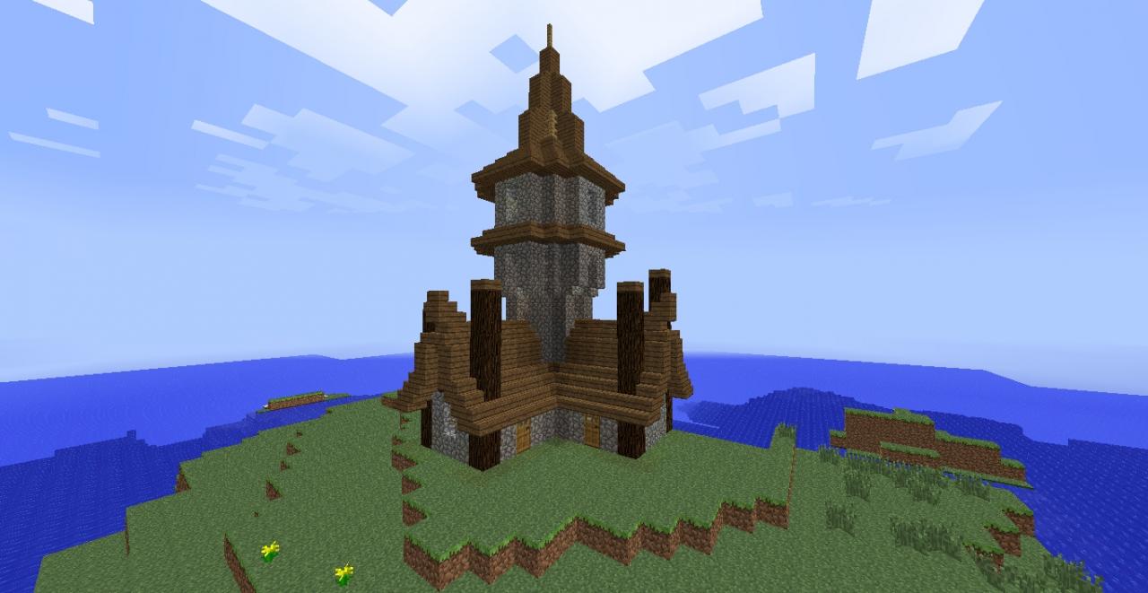 small Knights outpost Minecraft Project