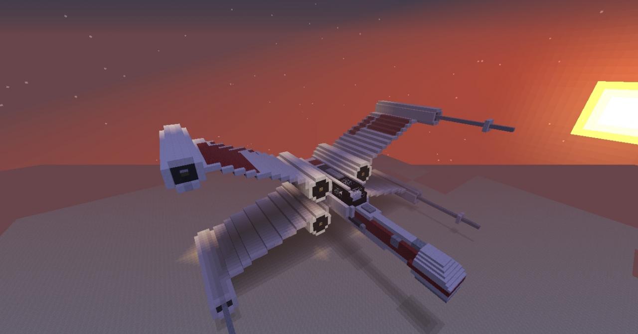 Triumph Wars - X-Wing for Spenaat Minecraft Map