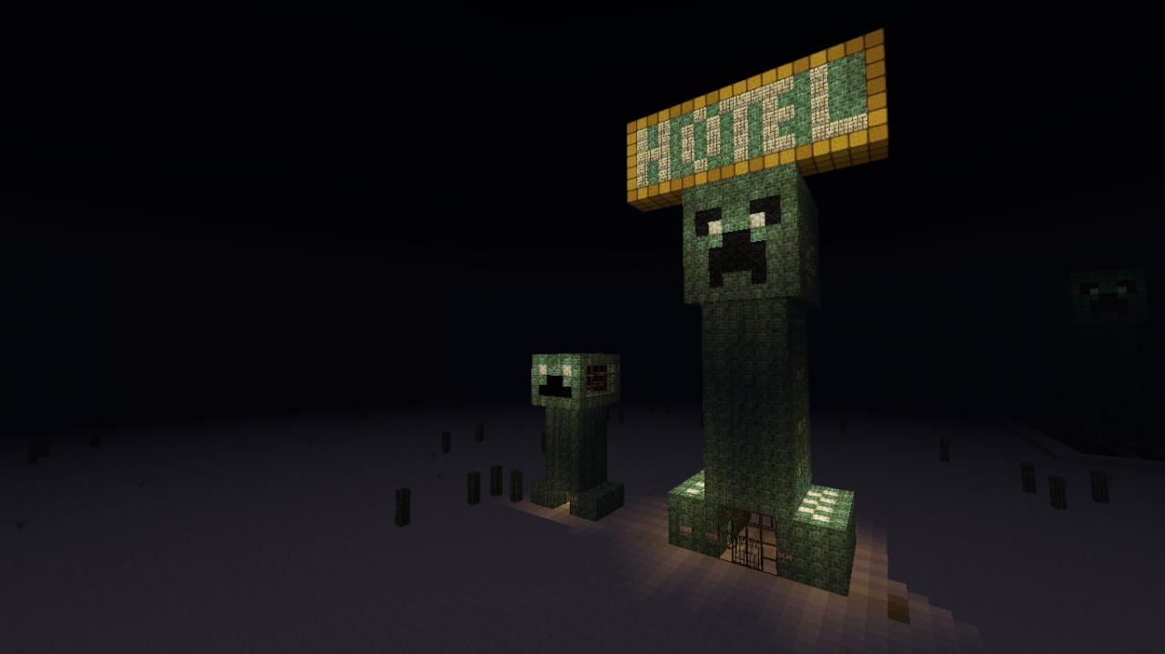 Creeper Hotel Minecraft Map