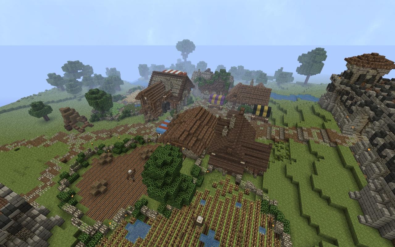 Wayfair Castle Minecraft Map