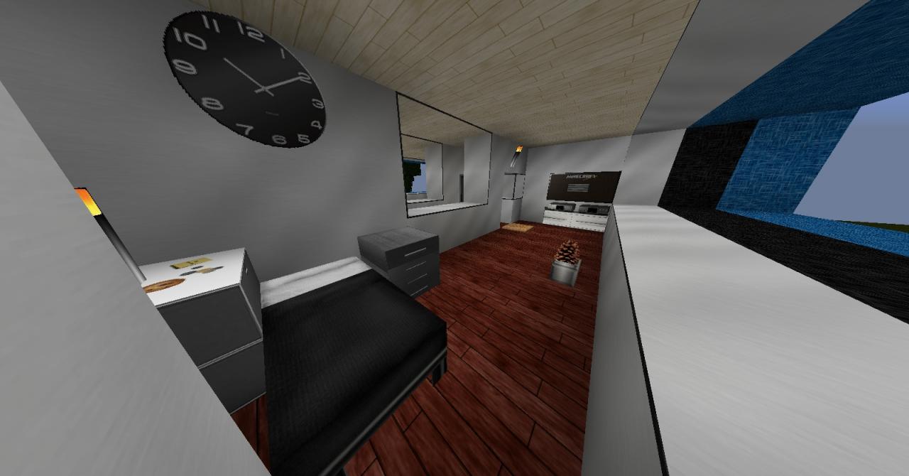 Modern House Minecraft Map