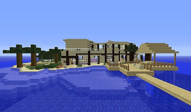 Beach Side Paradise Minecraft Map