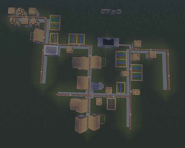 village changed Minecraft Map