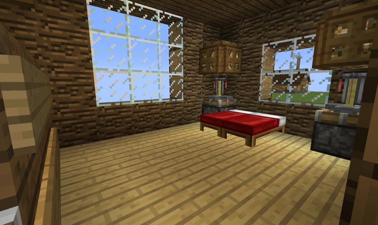 Log house Minecraft Map