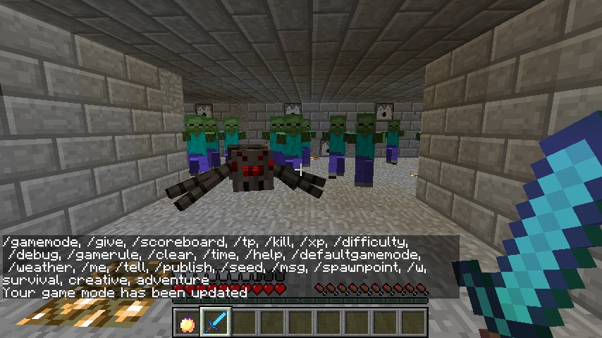 Mobs bunker (Challenge map) Minecraft Map