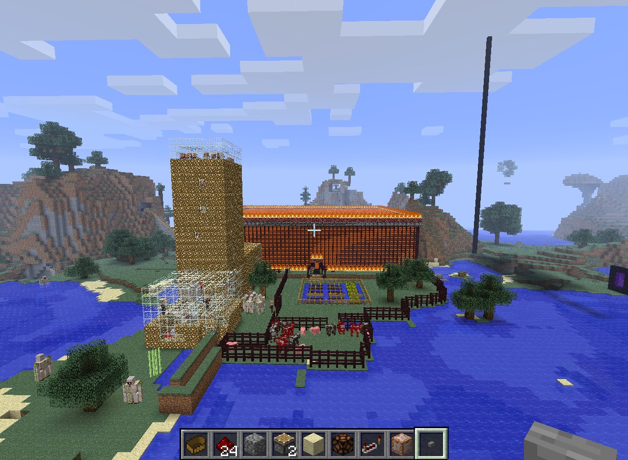 inferno house+ Minecraft Map