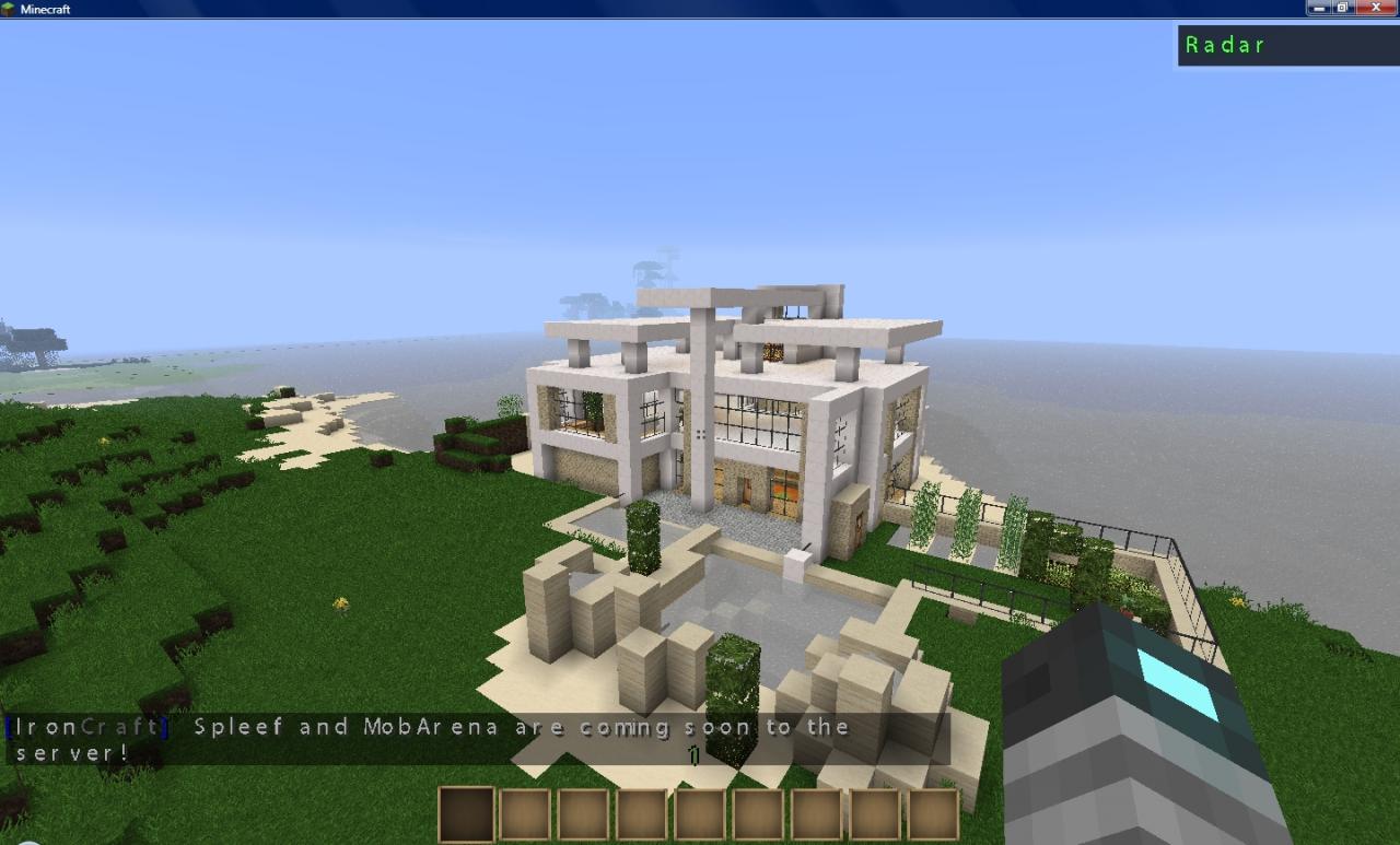 [Modern] Beach House #1 - Coastal Village Project Minecraft Map