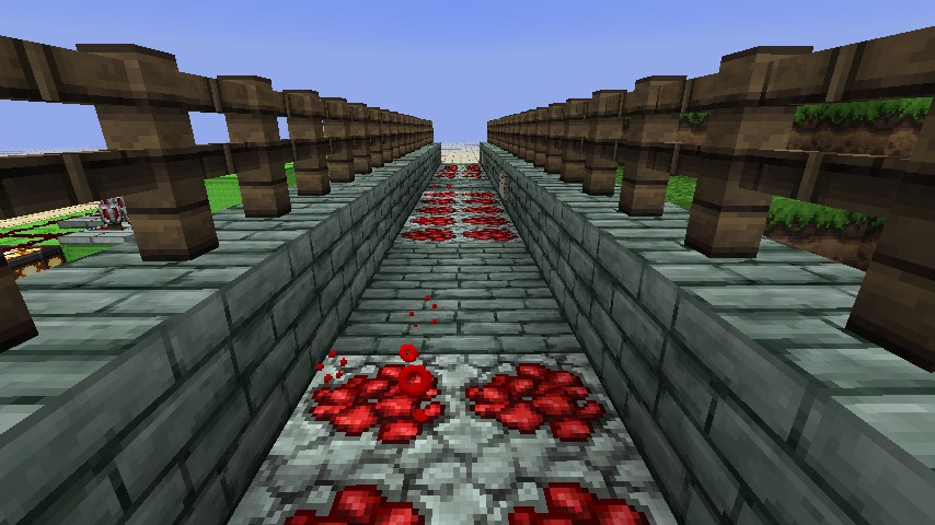 Pulse Block Update Detector Trap Minecraft Map