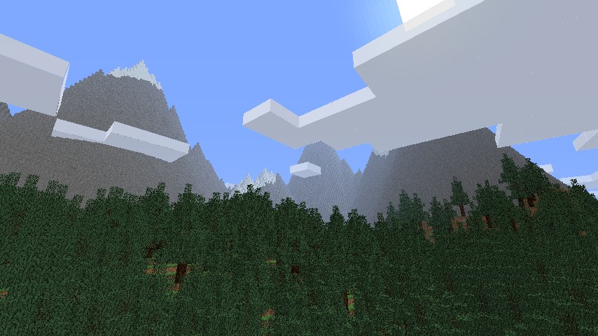 epic mountain Minecraft Map