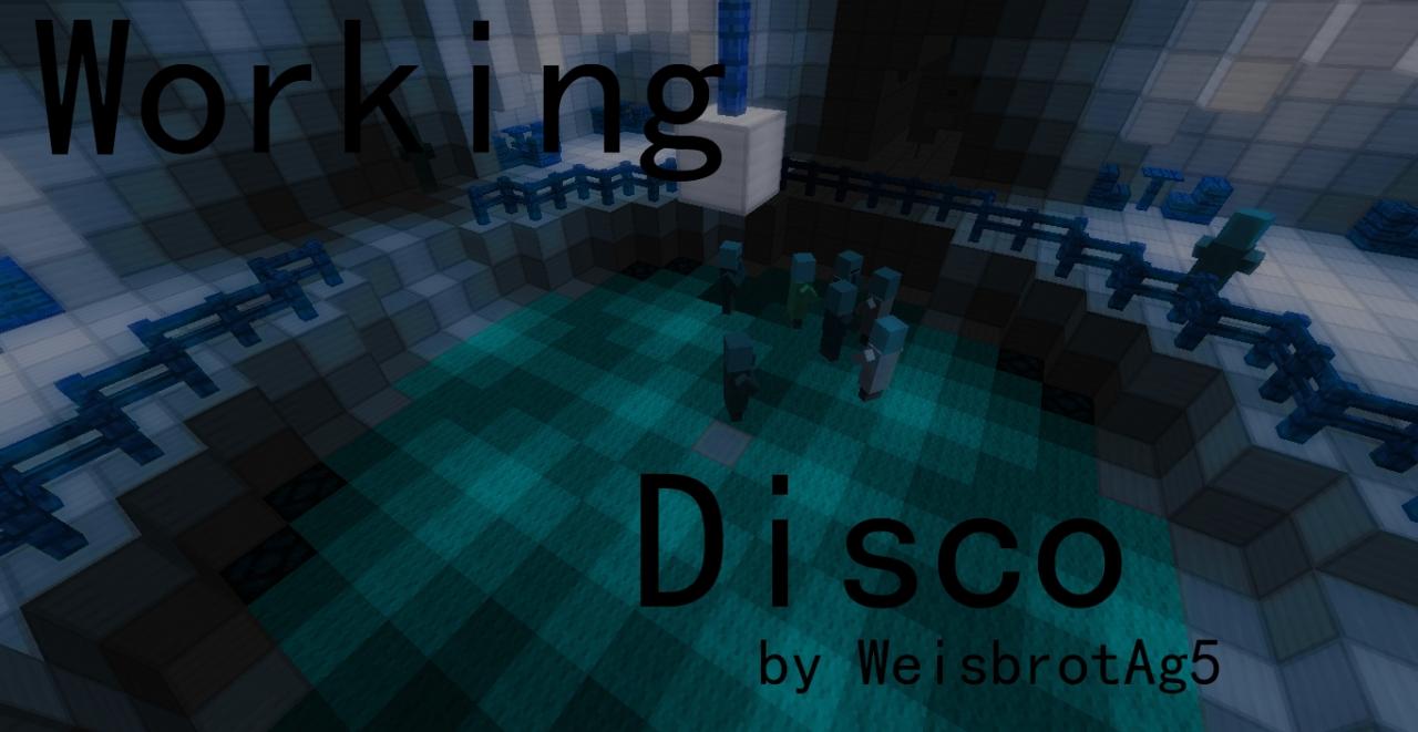 Working Disco (1.5) Download + Tutorial Minecraft Map