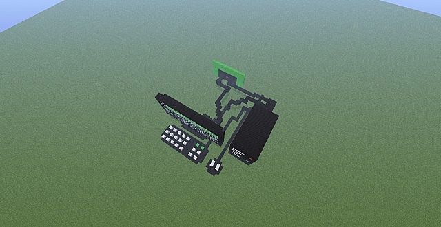 computer Minecraft Map