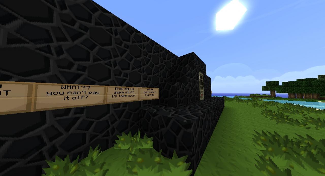 Pay Off Your Debt Minecraft Map