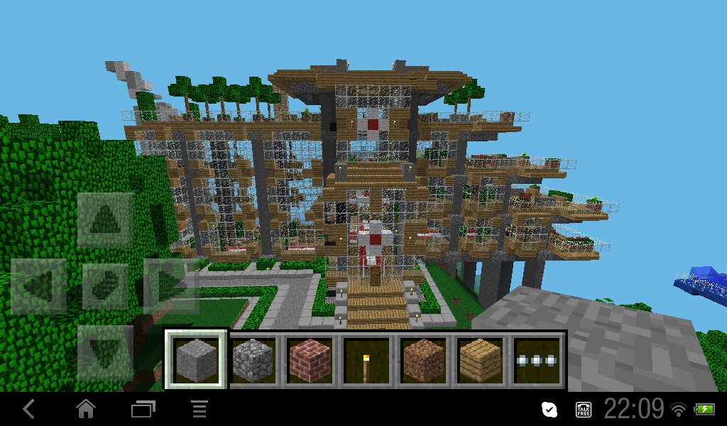 hillside manor Minecraft Map