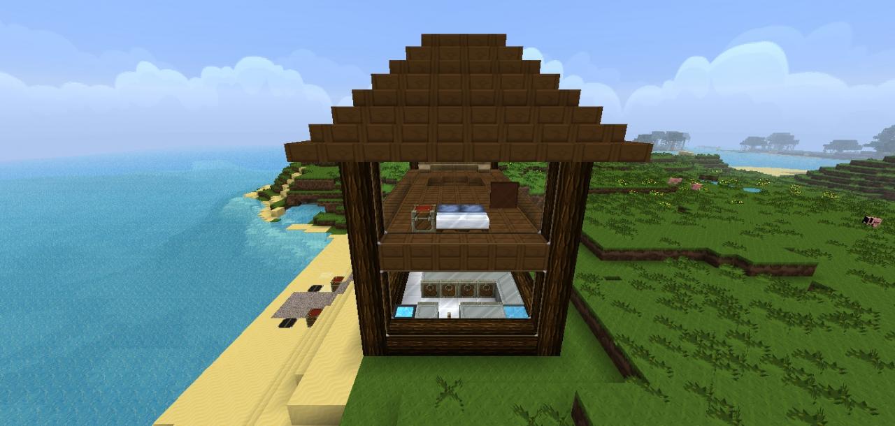 Beach House Minecraft Map