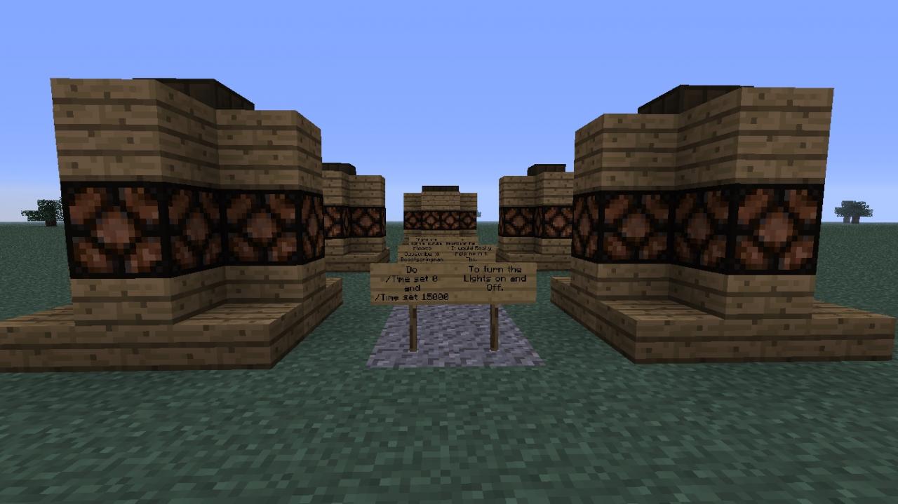 Simple Lighting System Minecraft Map