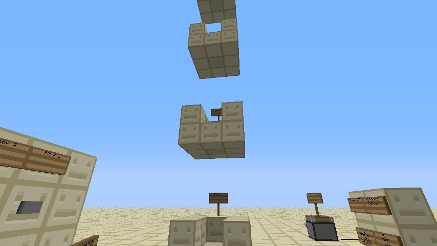 Command Block Elevator Minecraft Map