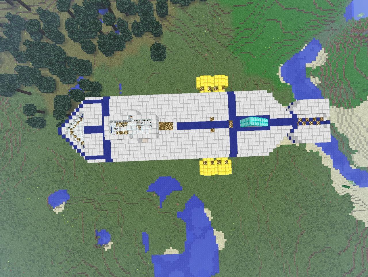 Spaceship by reserx1! Minecraft Map