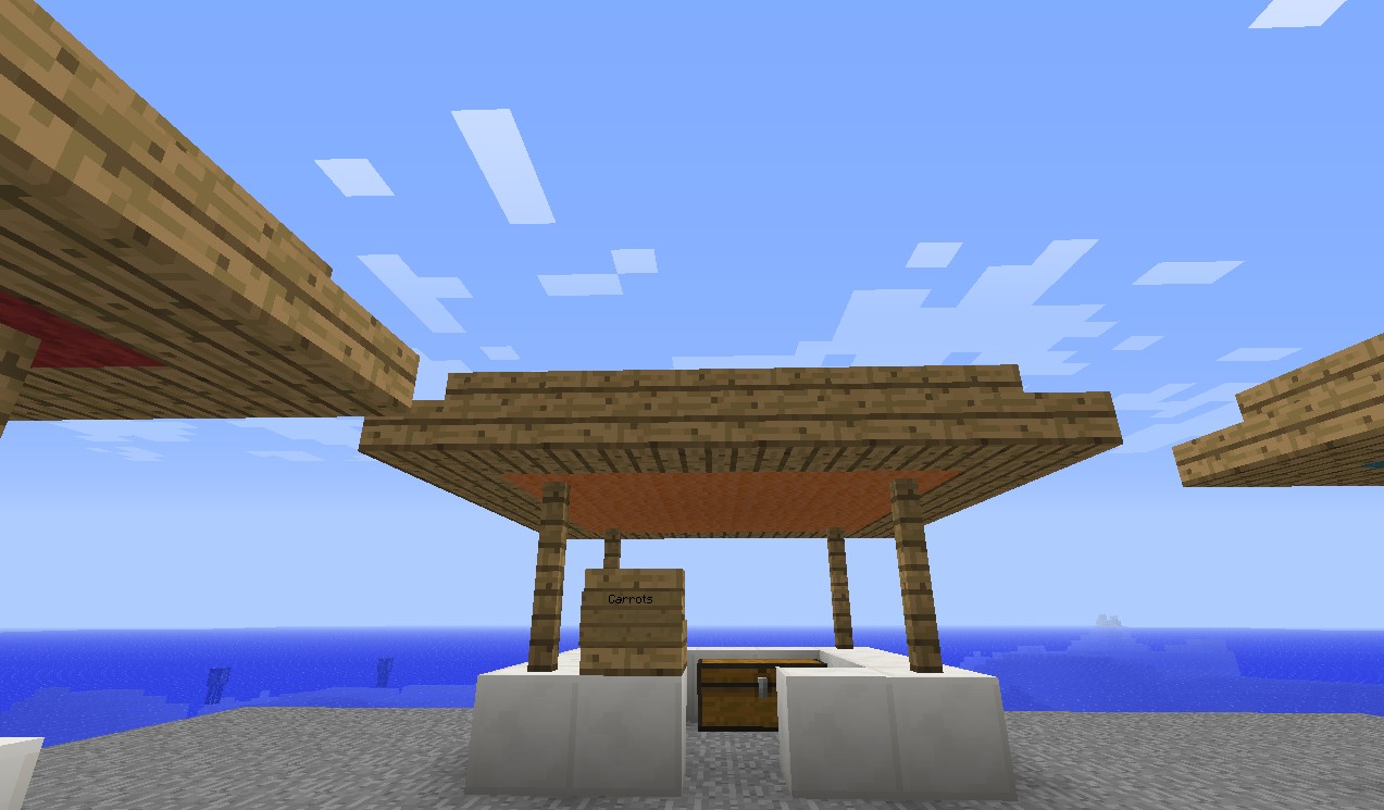 Farmers Market Minecraft Map