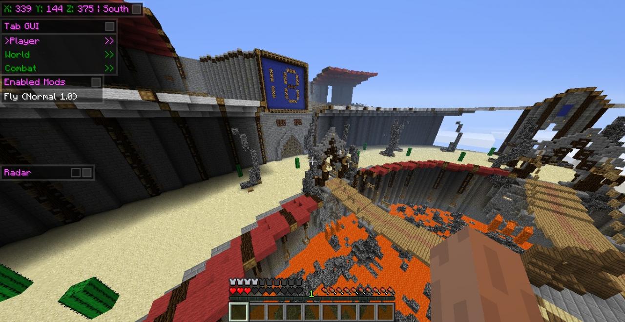 a good pvp map for 2-10 players and pro Minecraft Map