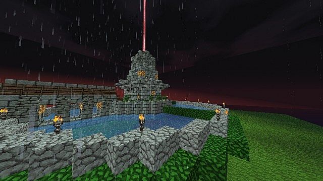 Server Spawn Building Minecraft Map