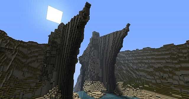 Lord of the Rings World REMAKE {Statues of Gondor} Minecraft Map