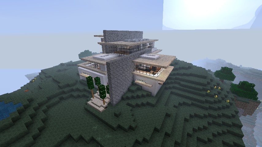 | Modern | Hillhouse | By: _MagicBacon_ Minecraft Map