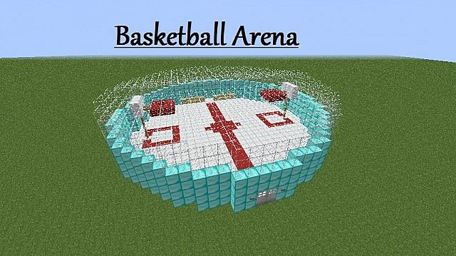 Basketball Arena Minecraft Map