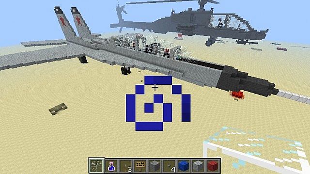 MiG-29k Naval based Fulcrum Minecraft Map