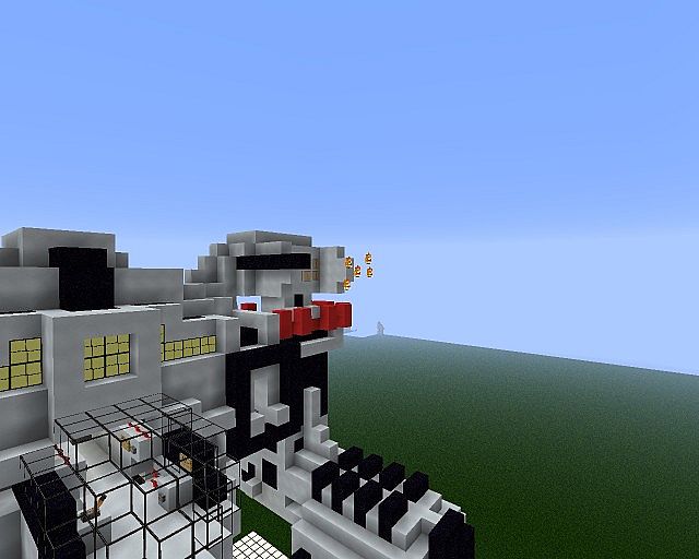 Zeus V.01 Battle Mecha Minecraft Map