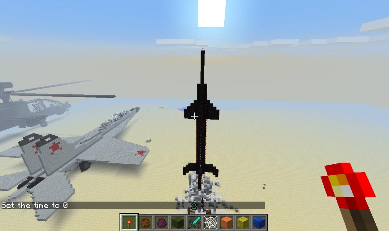Military Missle Launch Minecraft Map