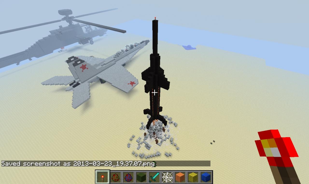 Military Missle Launch Minecraft Map